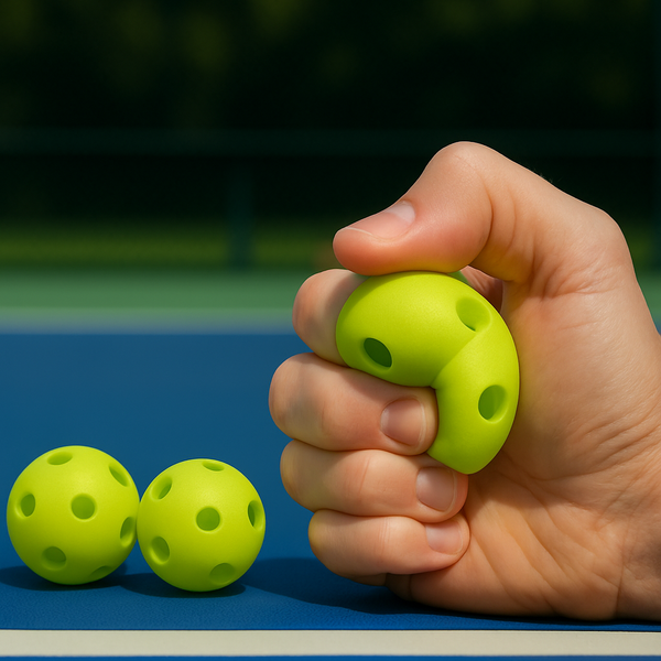 Sleeve of 3 Mini Pickleballs ( Softer, Made of Rubber) Improves Hand ...
